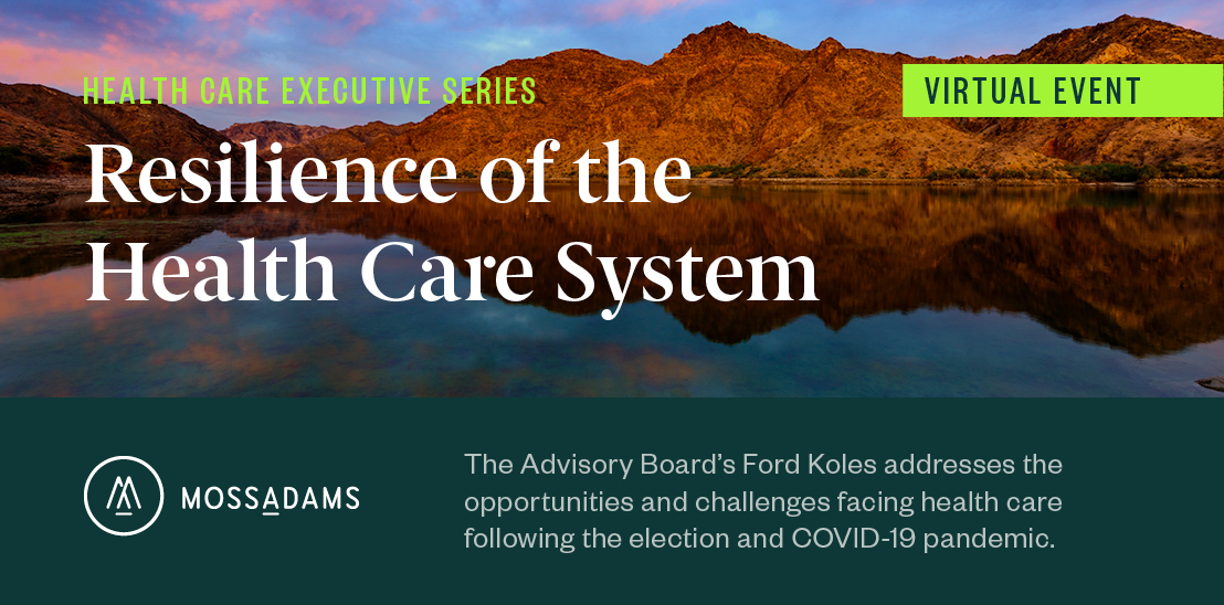 2020 State of the Union: The Resilient Health Care System Presented by ...