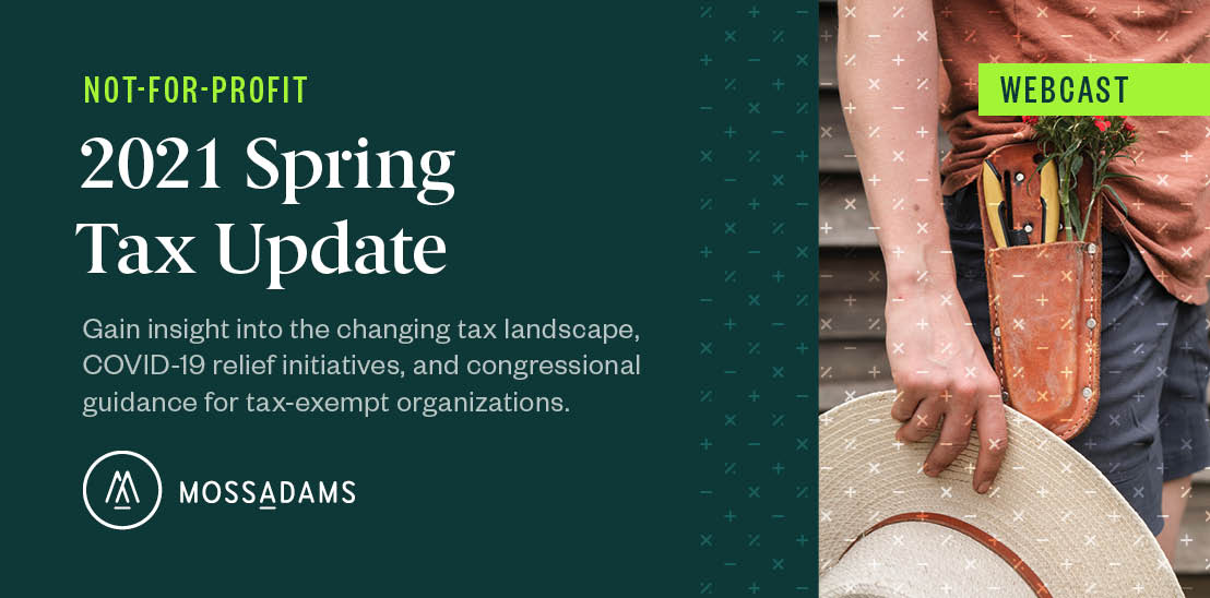 2021 Spring Tax Update