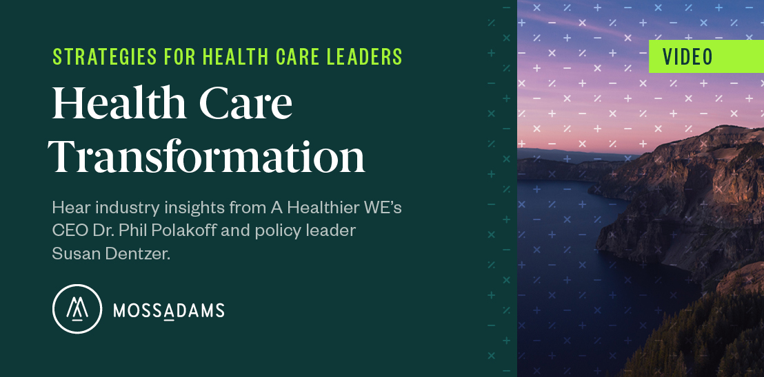 The Rx for Health Care Transformation