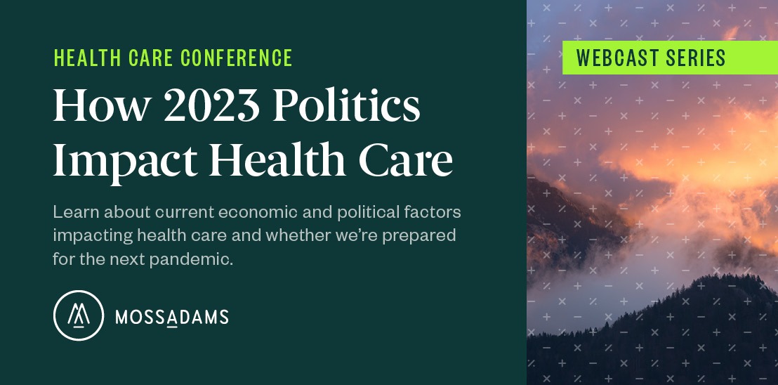 How Politics Will Impact Health Care in 2023