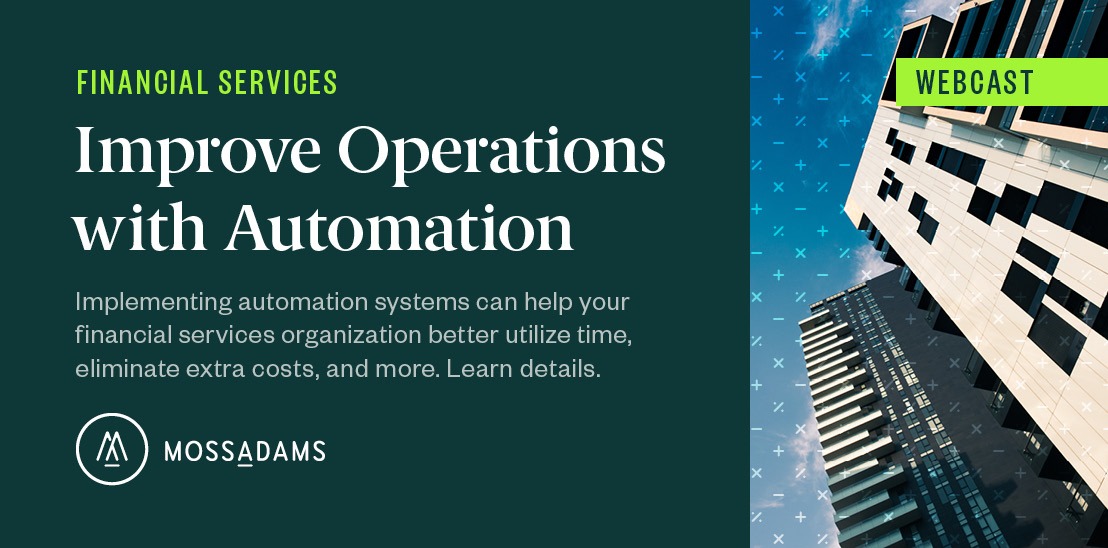 Data Automation for Financial Services