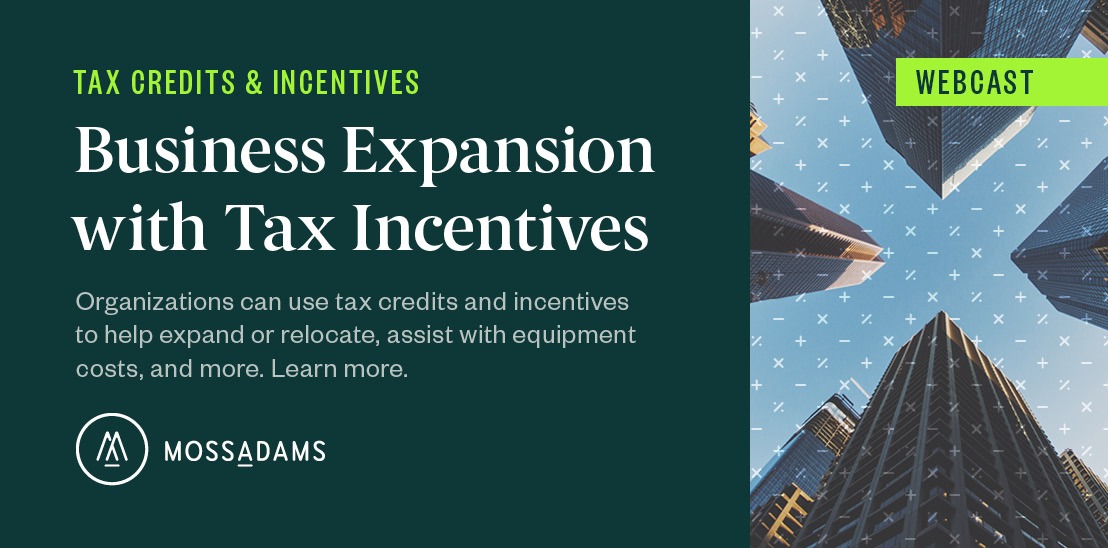 Leverage Tax Credits and Incentives for Business Expansion