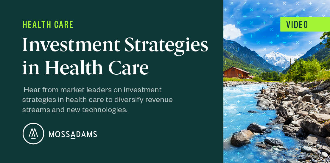 Investment Trends and Strategies in Health Care