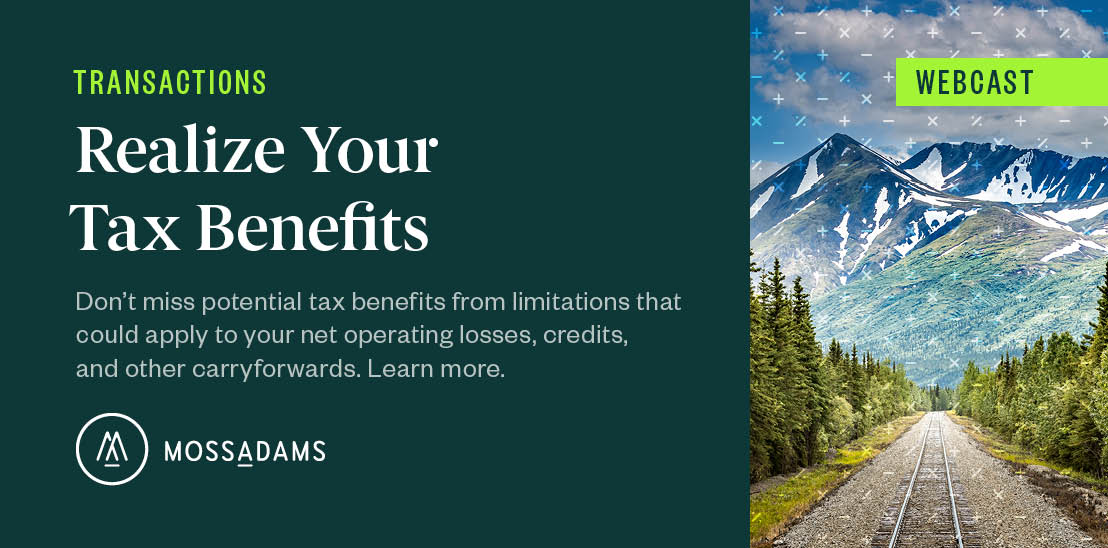 Learn How Section 382 Limitations Are Calculated and More