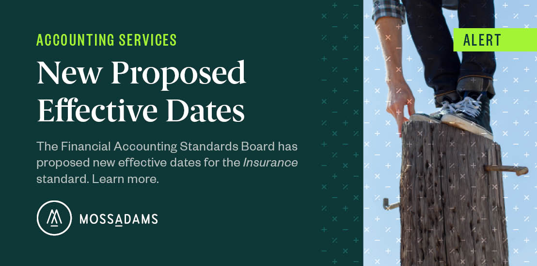 New Proposed Effective Dates for Insurance Standard