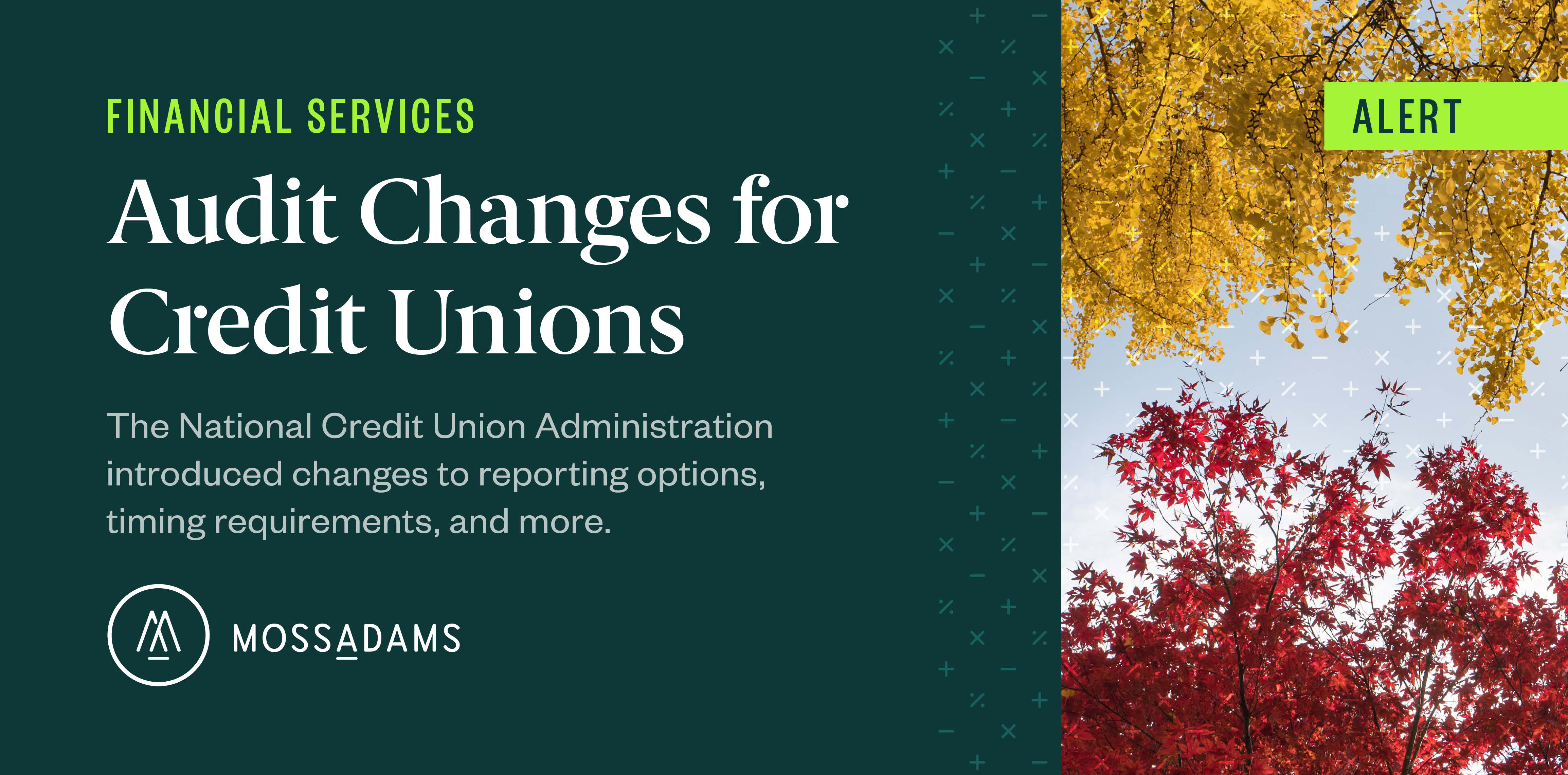 NCUA Audit Requirements for Federally Insured Credit Unions