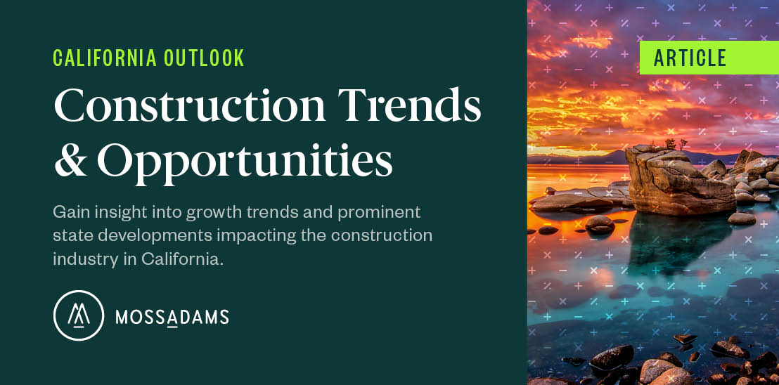 California Construction Industry Trends and Insight