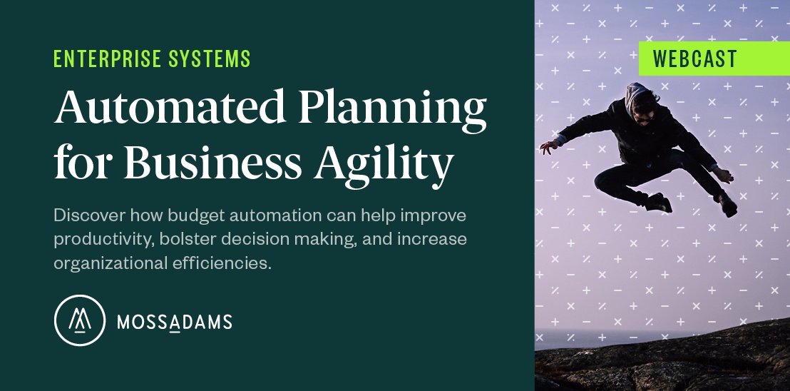 Automated Planning for Business Agility and Strong ROI
