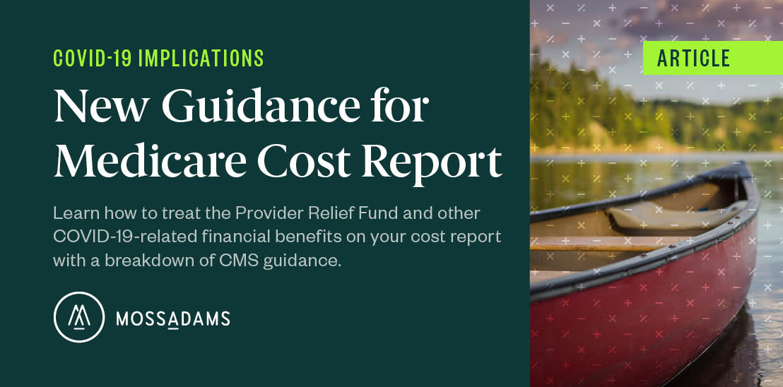 Medicare Cost Report Guidance for Health Care Providers