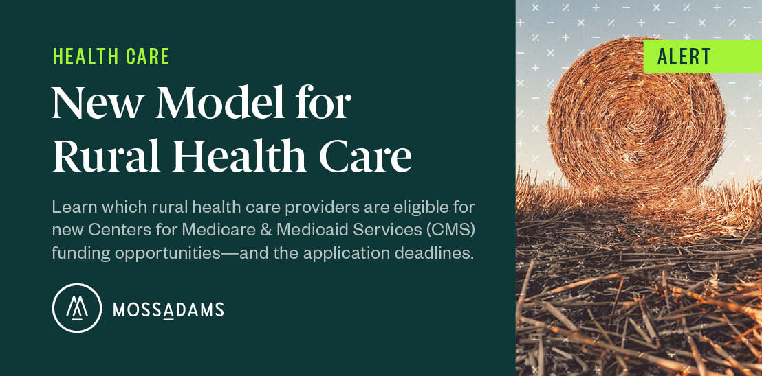 Medicare Innovation Model for Rural Health Care Providers