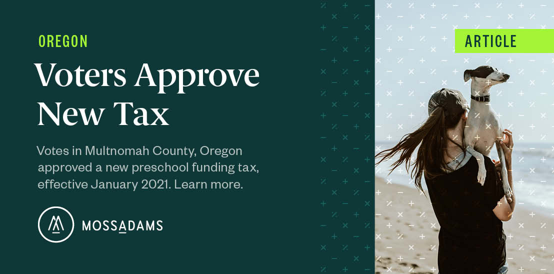 New Portland Tax Further Complicates Tax Landscape