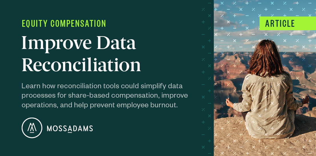Streamline Share-Based Compensation with Reconciliation Tools