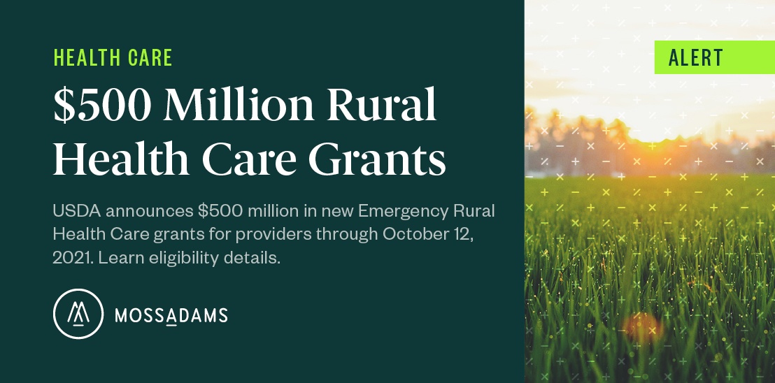 $500 Million Funding for Rural Health Care Providers