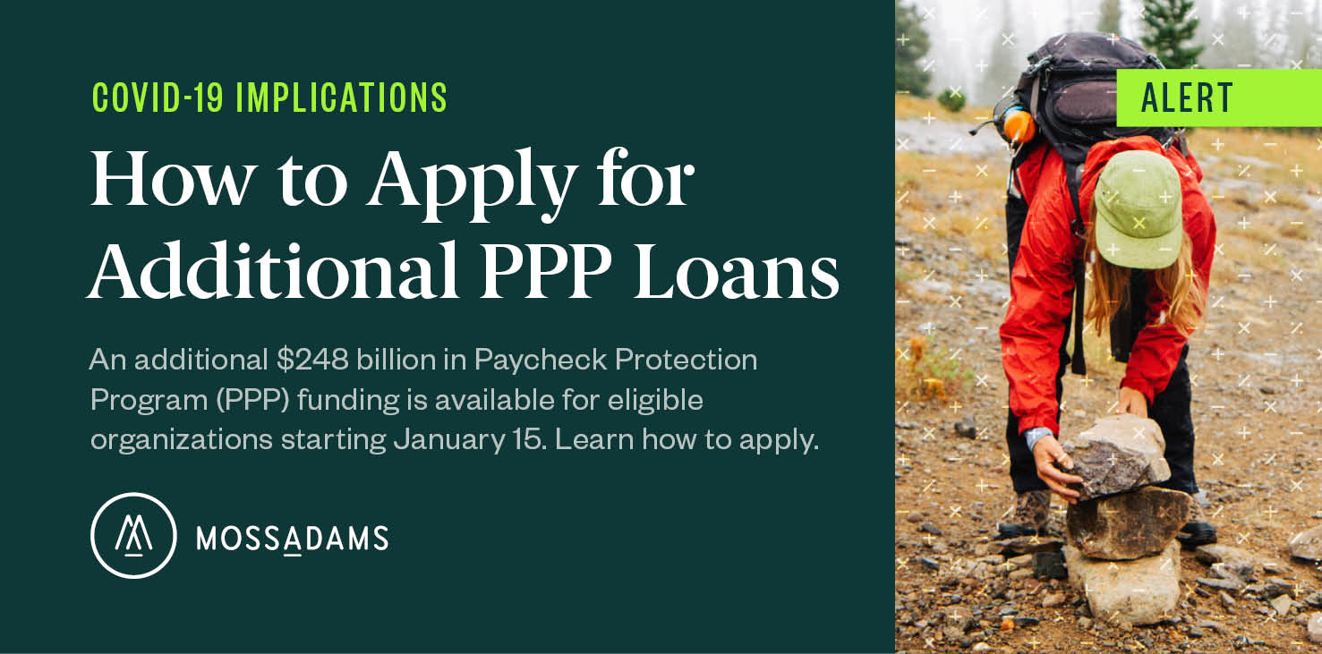 Second Round of PPP Funding Available to Eligible Entities