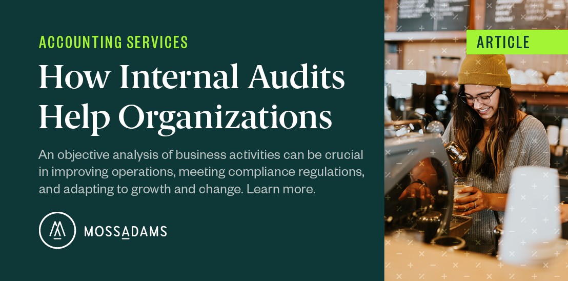 Internal Audits Help Entities Add Value and Adaptability