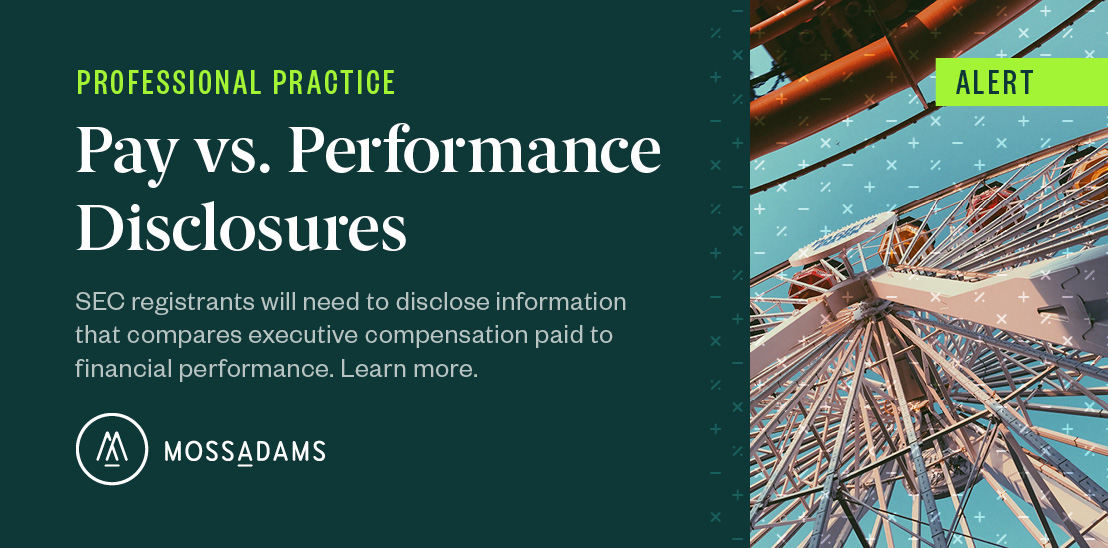 SEC Adopts Pay Versus Performance Disclosure Rules