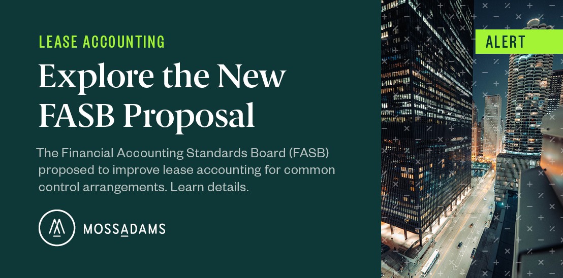 FASB Proposed Improvements to Lease Accounting
