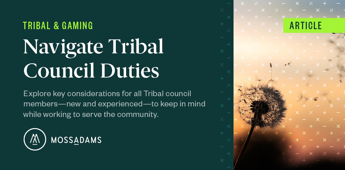 Navigate Tribal Council Member Roles and Responsibilities