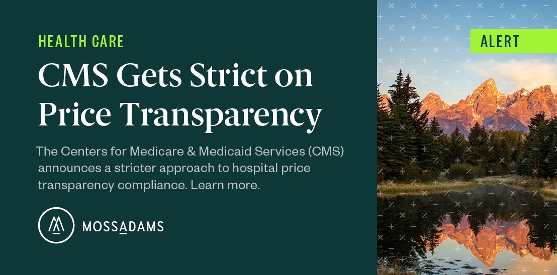 Hospital Price Transparency: CMS Steps up Enforcement