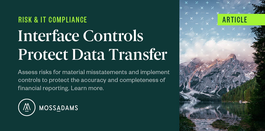 Interface Controls Protect Data Transfers