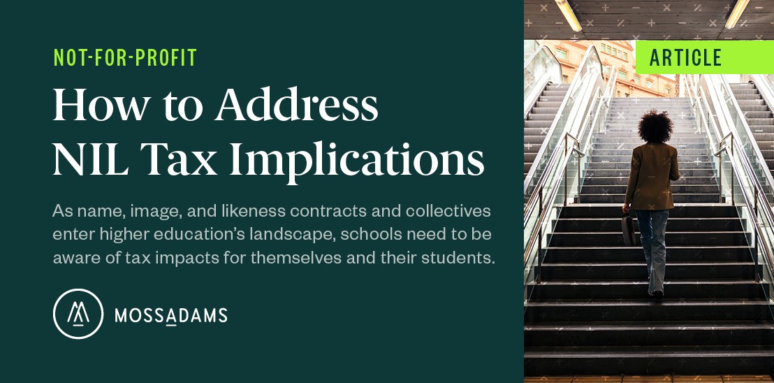 How to Address NIL Tax Implications
