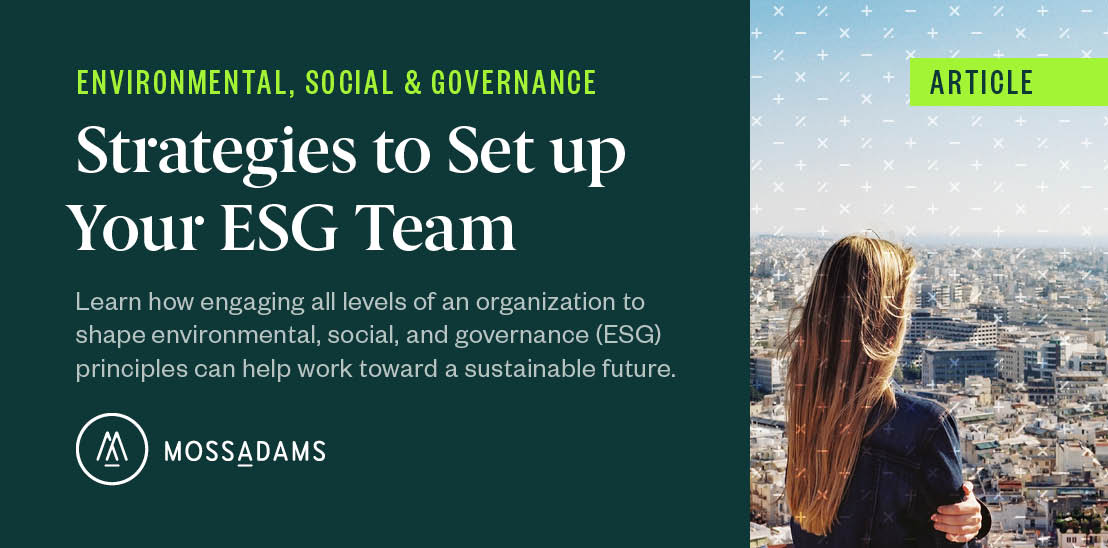 How to Involve ESG at all Levels of Organizational Hierarchy