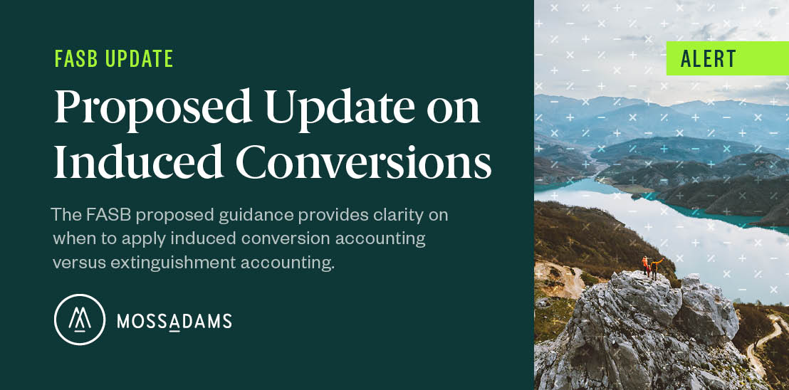 Proposed ASU to Amend Induced Conversion Criteria