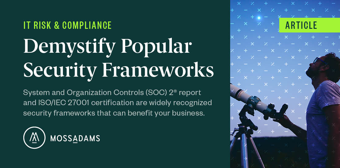 Comparing SOC 2 and ISO/IEC 27001: Security Framework FAQ