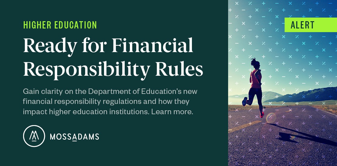Gain Clarity on Emerging Financial Responsibility Rules