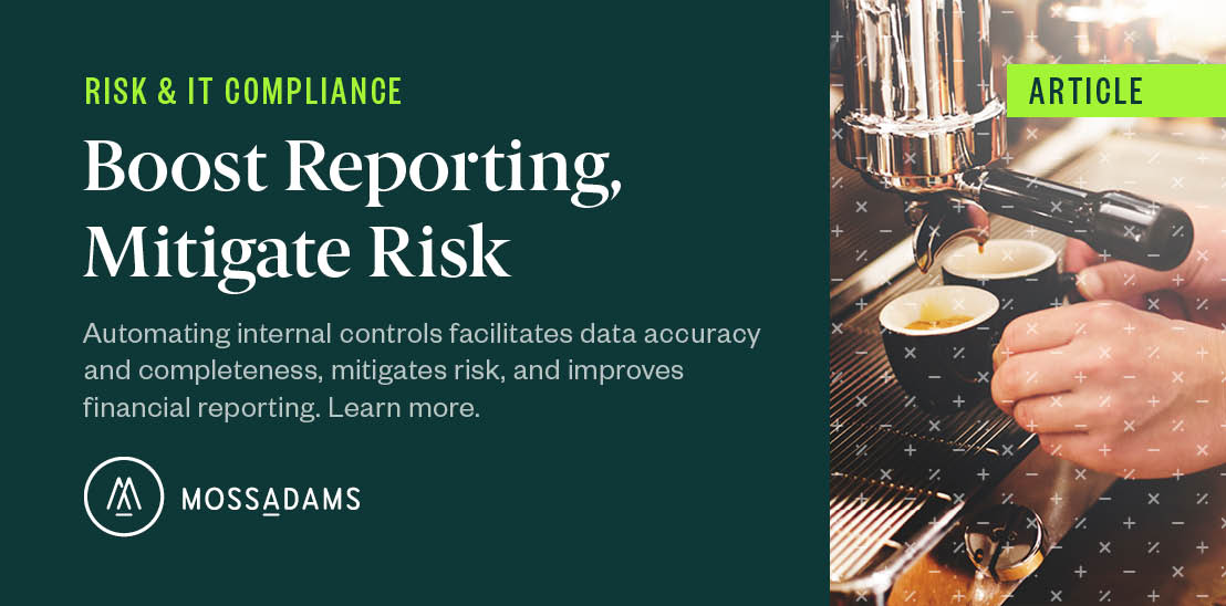 Control Material Misstatement Risks from Data Transfers