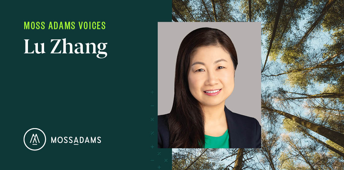 Moss Adams Voices: Lu Zhang