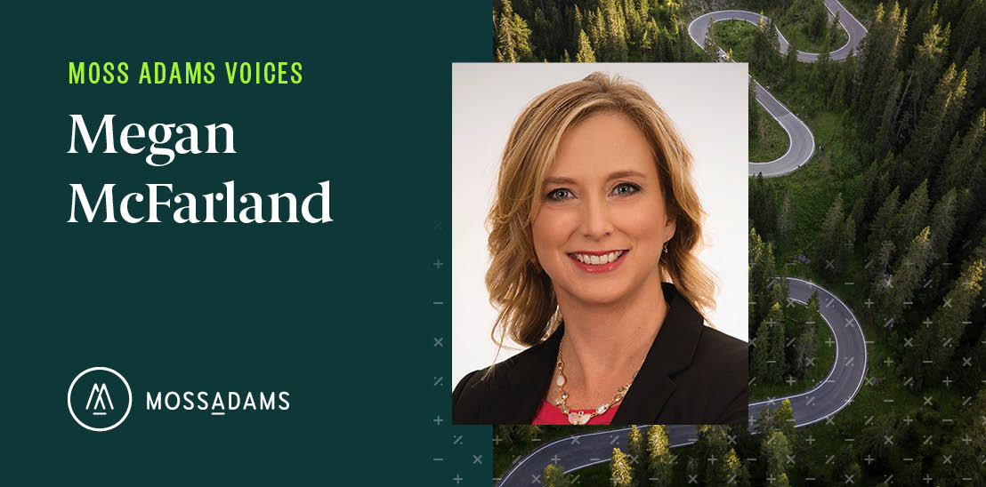 Moss Adams Voices: Megan McFarland